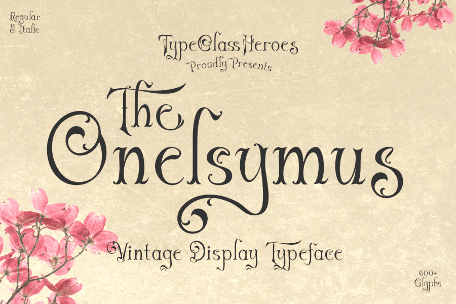 Onelsymus DEMO Font · 1001 Fonts