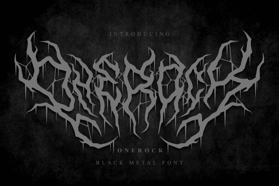Onerock Font · 1001 Fonts