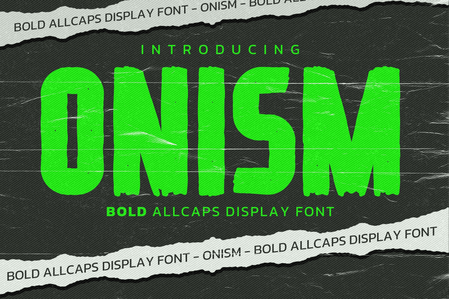 Onism Font · 1001 Fonts