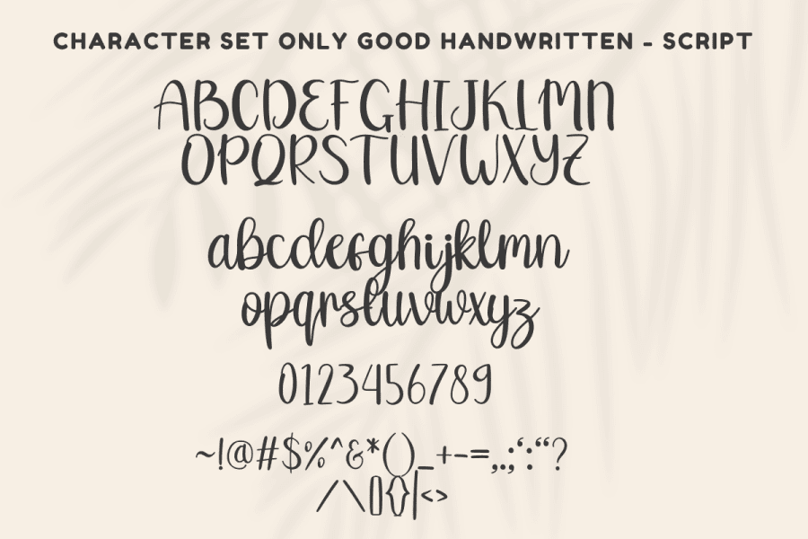 Only Font Family · 1001 Fonts