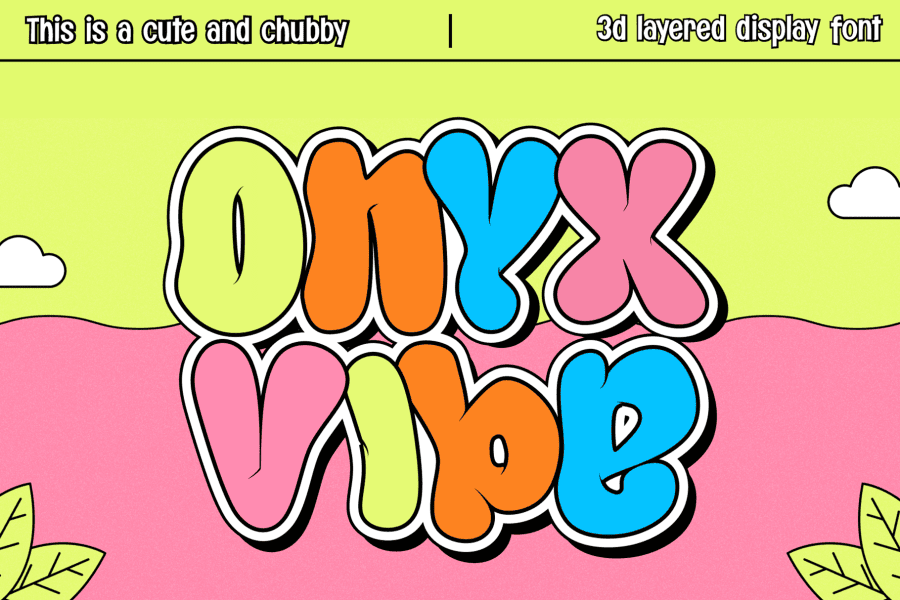 Onyx Vibe Font Family · 1001 Fonts