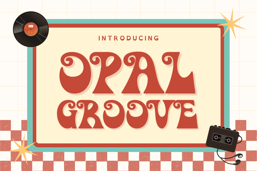Opal Groove Free Font · 1001 Fonts
