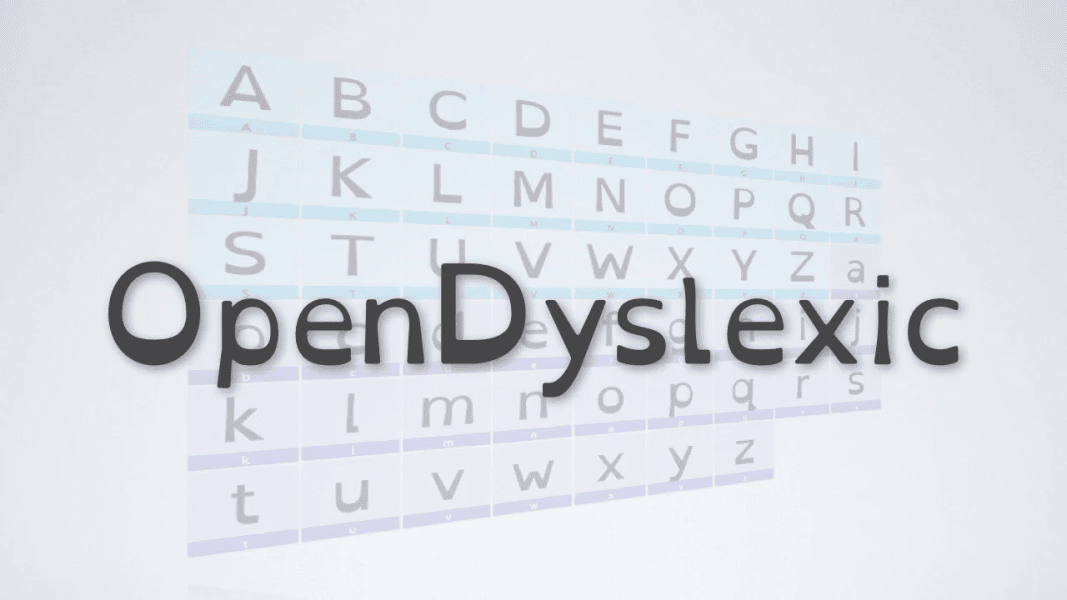 OpenDyslexic Font Family · 1001 Fonts