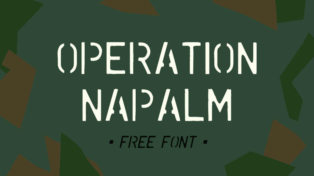 1 Free Military, Survival Font · 1001 Fonts