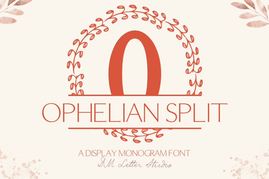 2 Free Serif Font With Split Fonts · 1001 Fonts