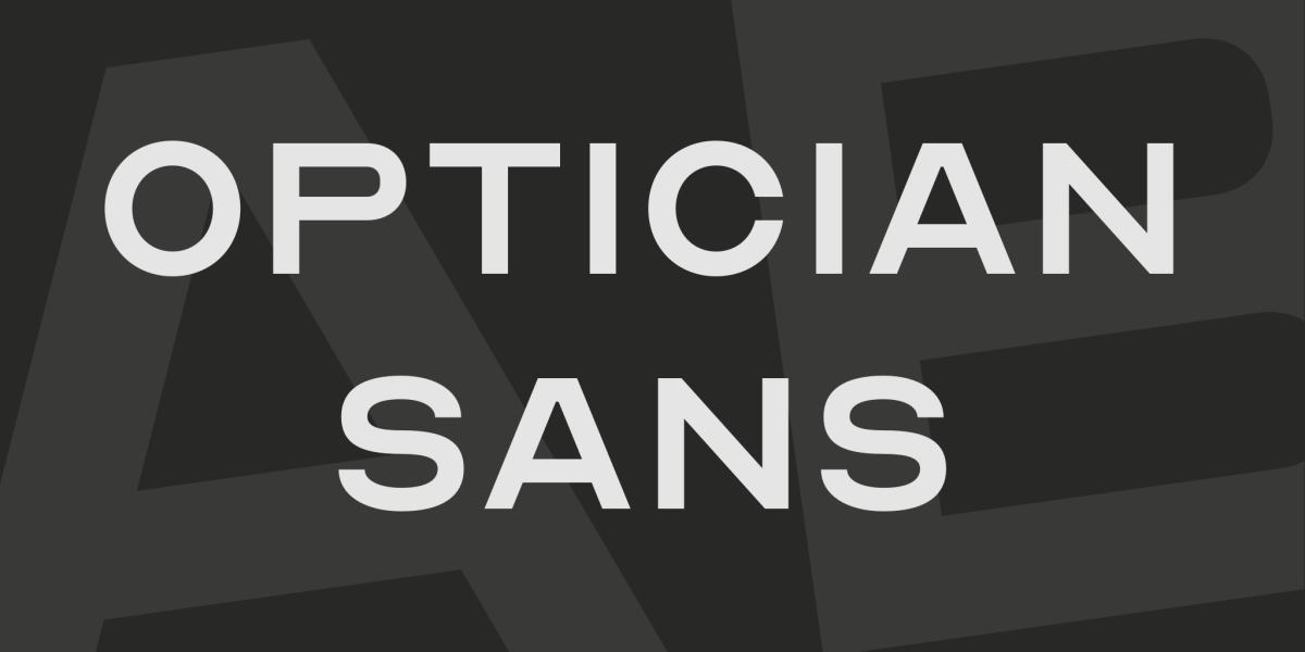 Optician Sans Font · 1001 Fonts