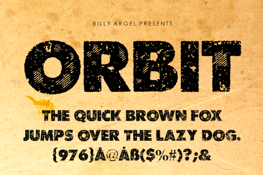 ORBIT PERSONAL USE Font · 1001 Fonts