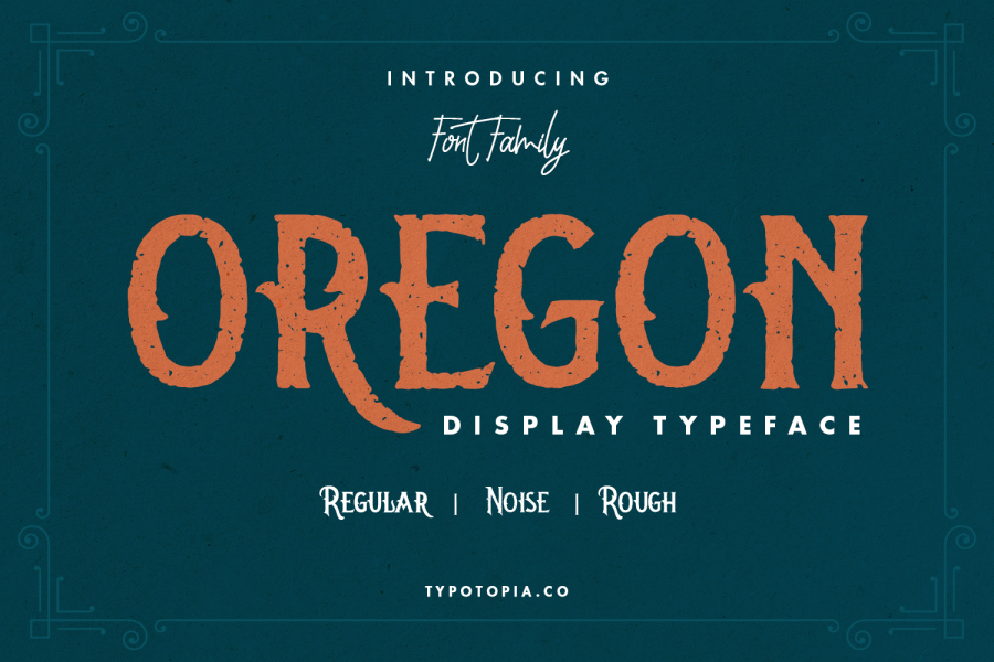 Oregon Font · 1001 Fonts