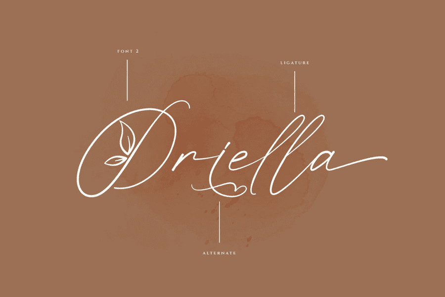 Oriella Font · 1001 Fonts