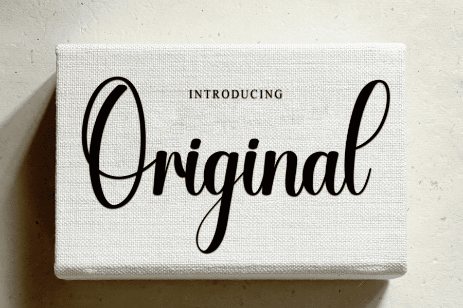 Original Font · 1001 Fonts