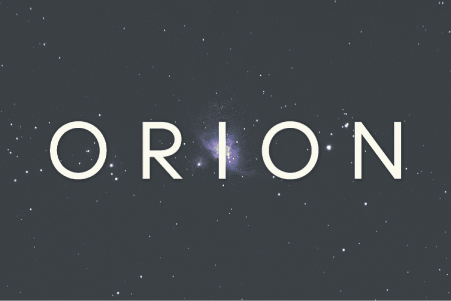 Orion Font · 1001 Fonts