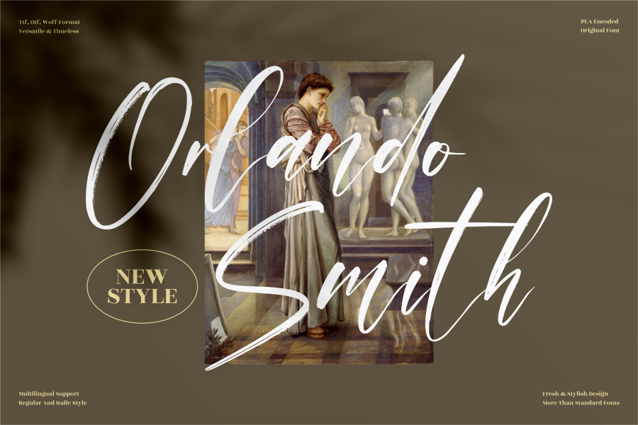Orlando Smith Font Family · 1001 Fonts