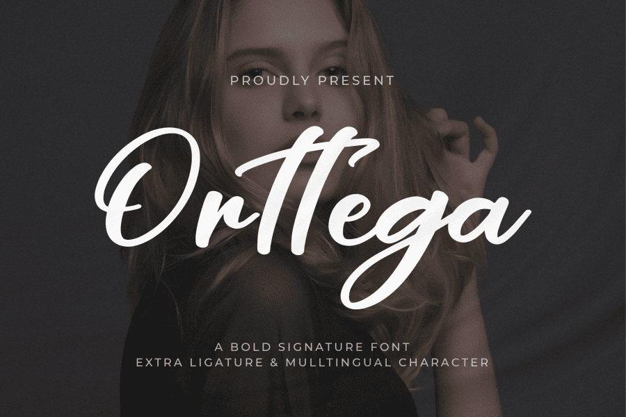 Orttega Font Family · 1001 Fonts
