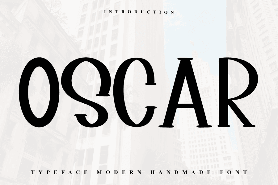 Oscar Font · 1001 Fonts