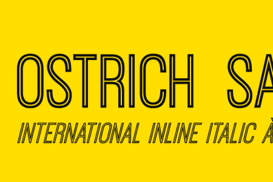 Ostrich Sans Font Family · 1001 Fonts