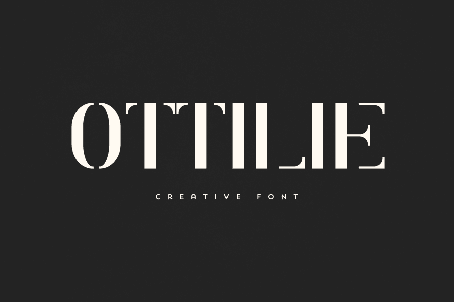 Ottilie Font · 1001 Fonts