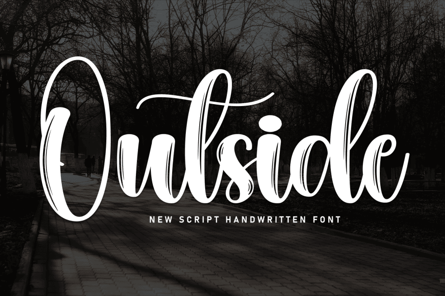 Outside Font · 1001 Fonts