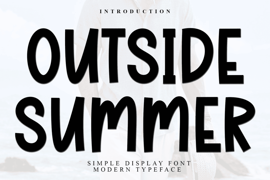 Outside Summer Font · 1001 Fonts