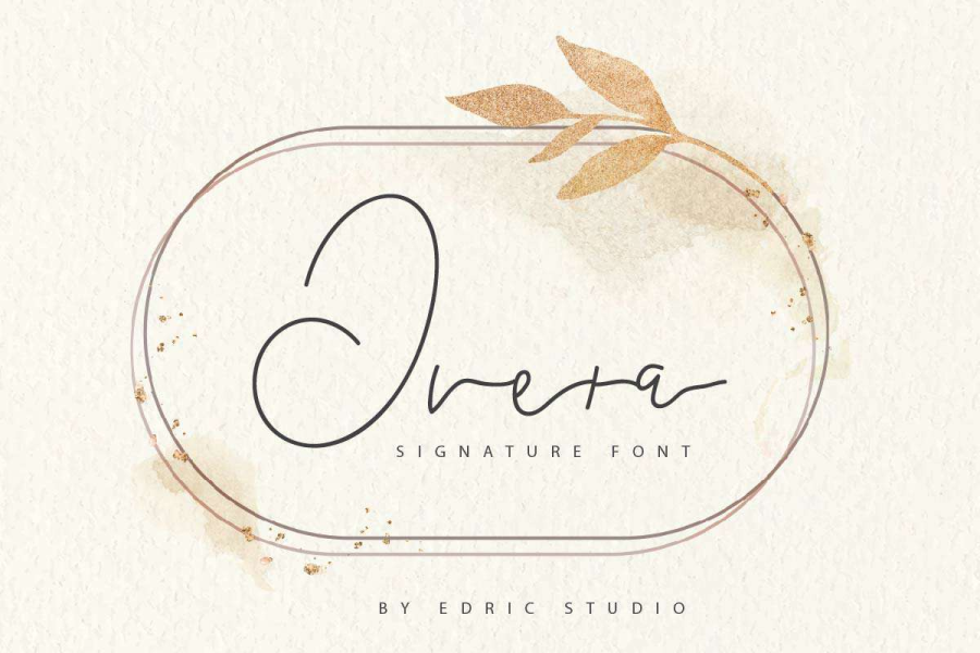 Overa Demo Font · 1001 Fonts