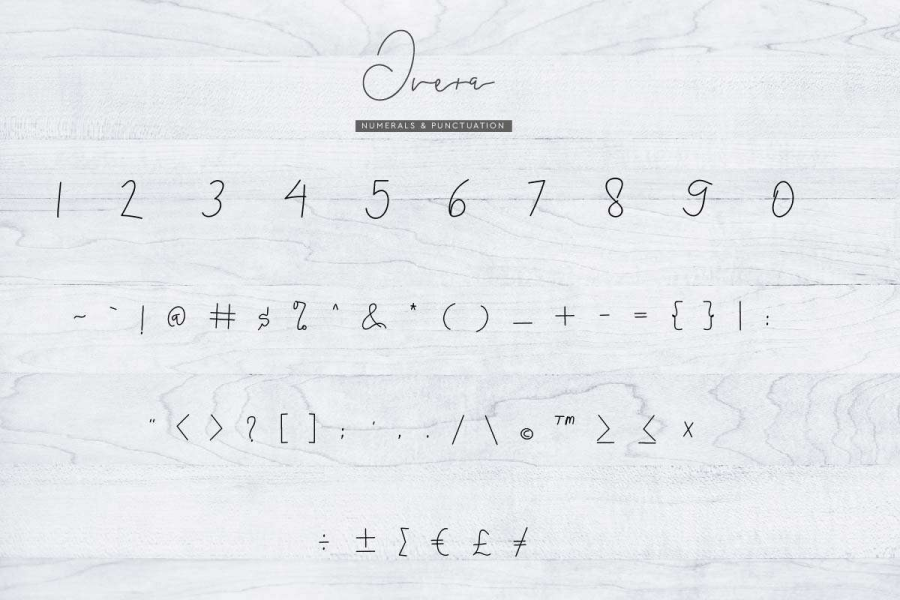 Overa Demo Font · 1001 Fonts