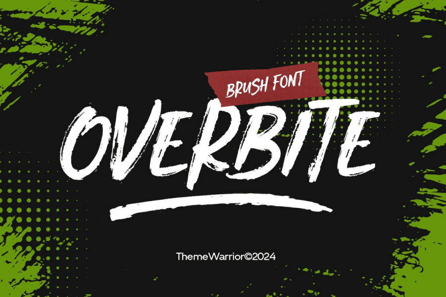 Overbite Font Family · 1001 Fonts
