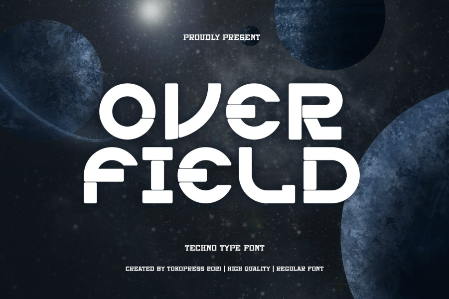 Overfield Font · 1001 Fonts