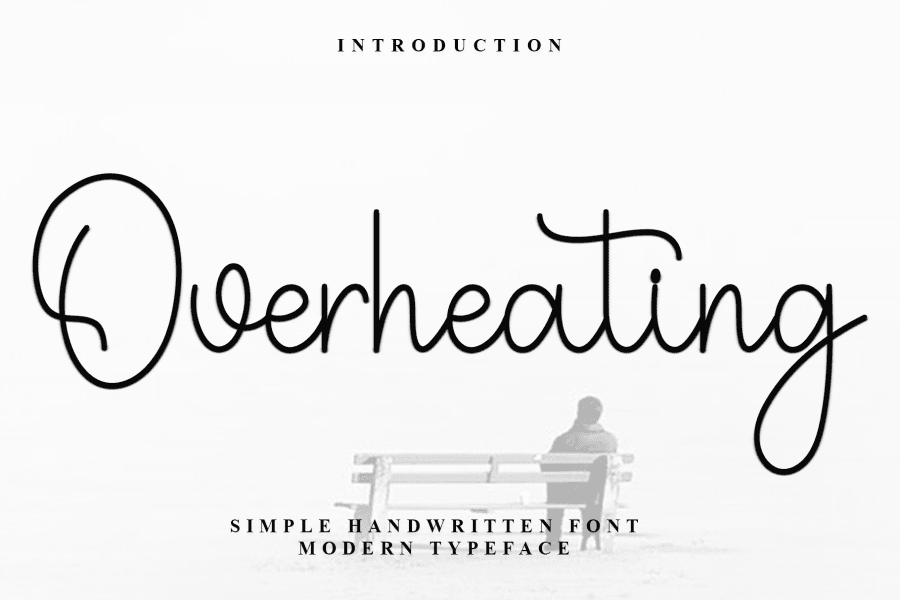 Overheat Font · 1001 Fonts