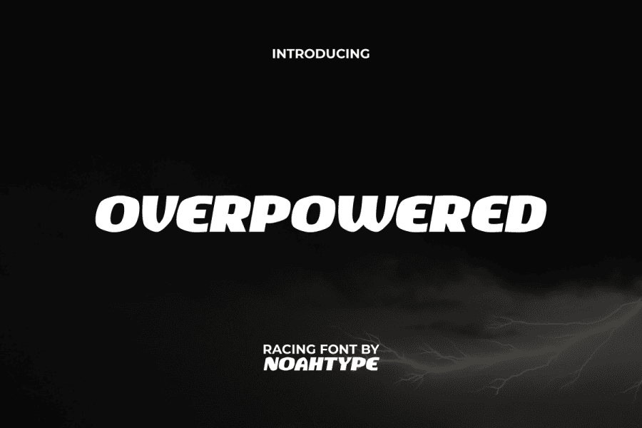 Overpowered Demo Font · 1001 Fonts
