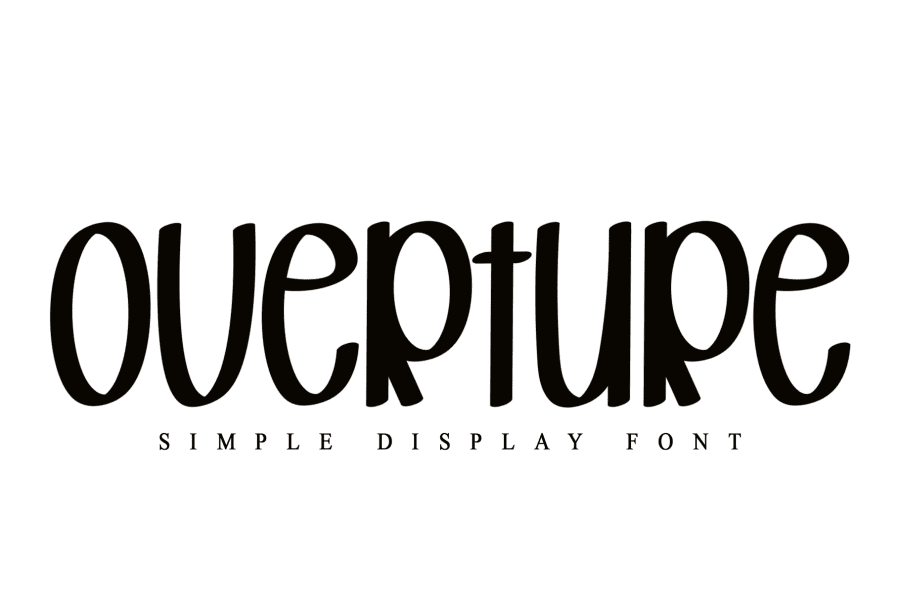 Overture Font · 1001 Fonts
