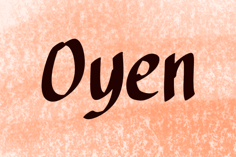 Oyen Font · 1001 Fonts