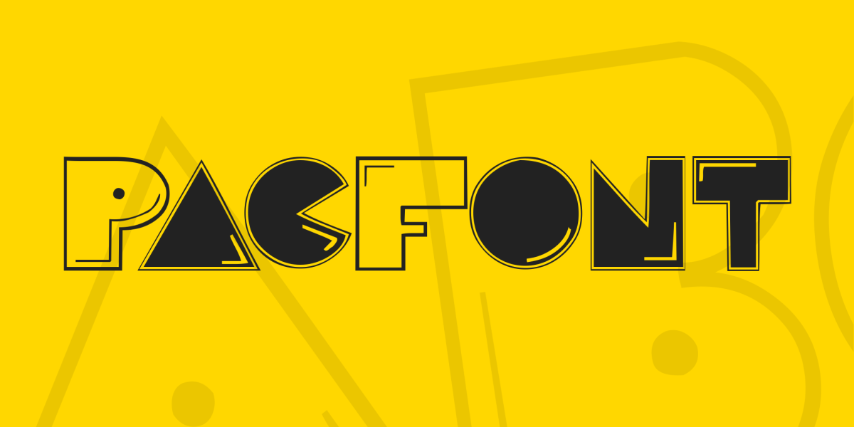 6 Free Pac-man Fonts · 1001 Fonts