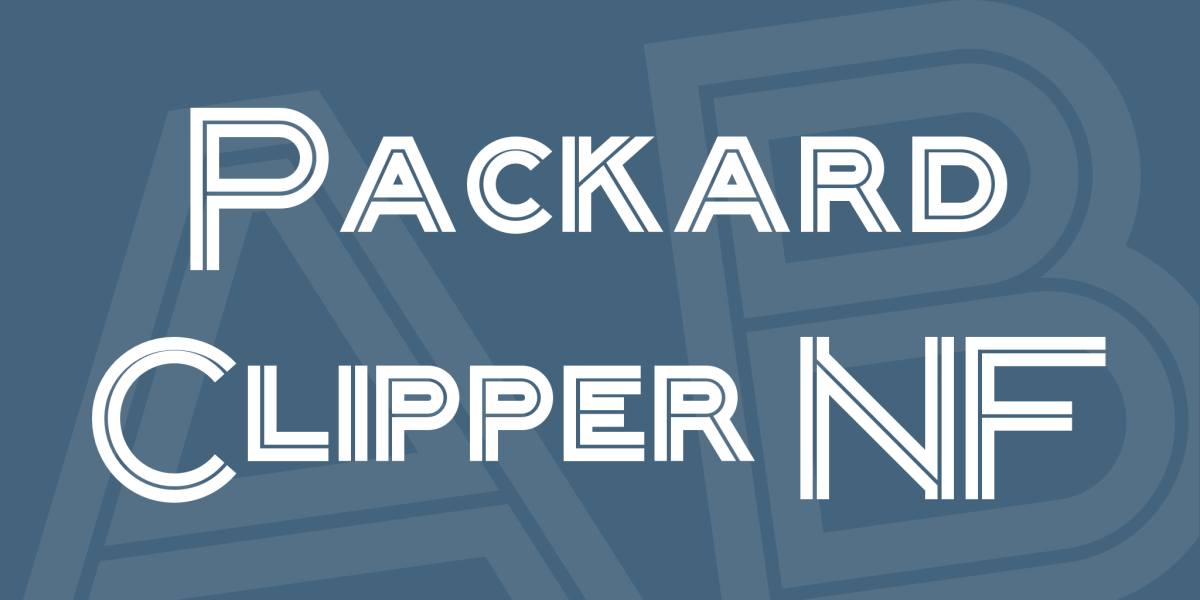 Packard Clipper NF Font · 1001 Fonts