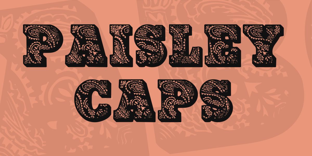 PaisleyCaps Font · 1001 Fonts