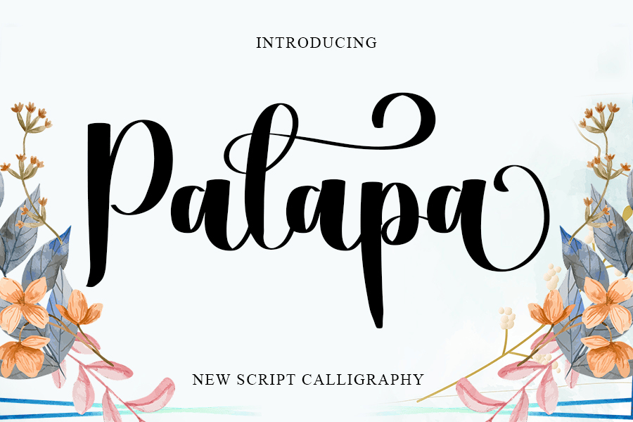 Palapa Font · 1001 Fonts
