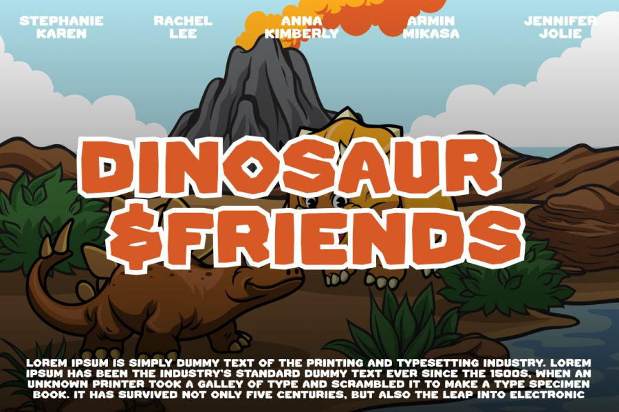 Paleo Kids Font · 1001 Fonts
