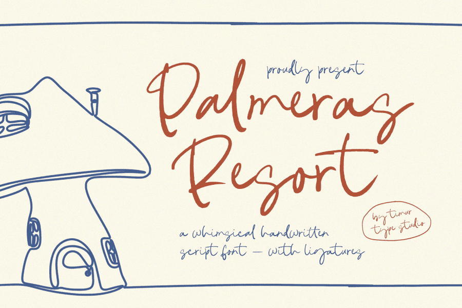 Palmeras Resort Font · 1001 Fonts