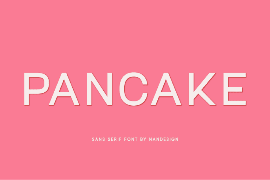 Pancake ND Font · 1001 Fonts