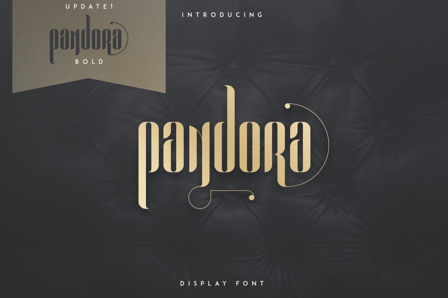 Pandora Font · 1001 Fonts