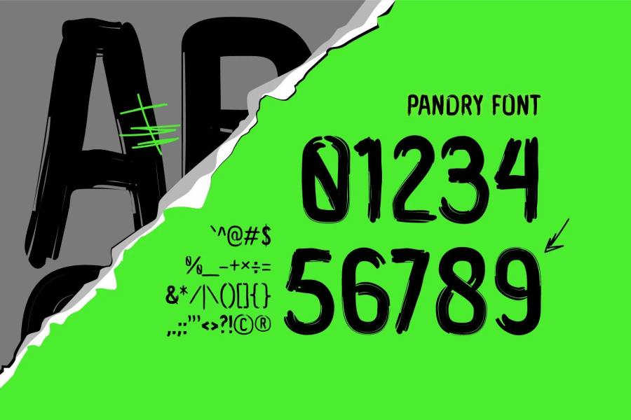 Pandry Font · 1001 Fonts