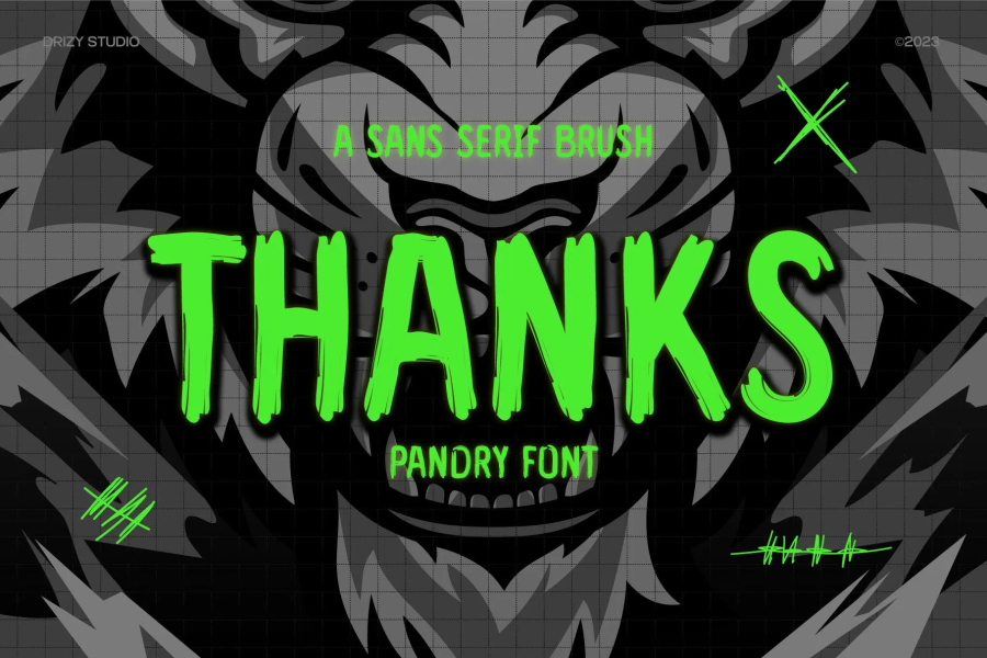 Pandry Font · 1001 Fonts