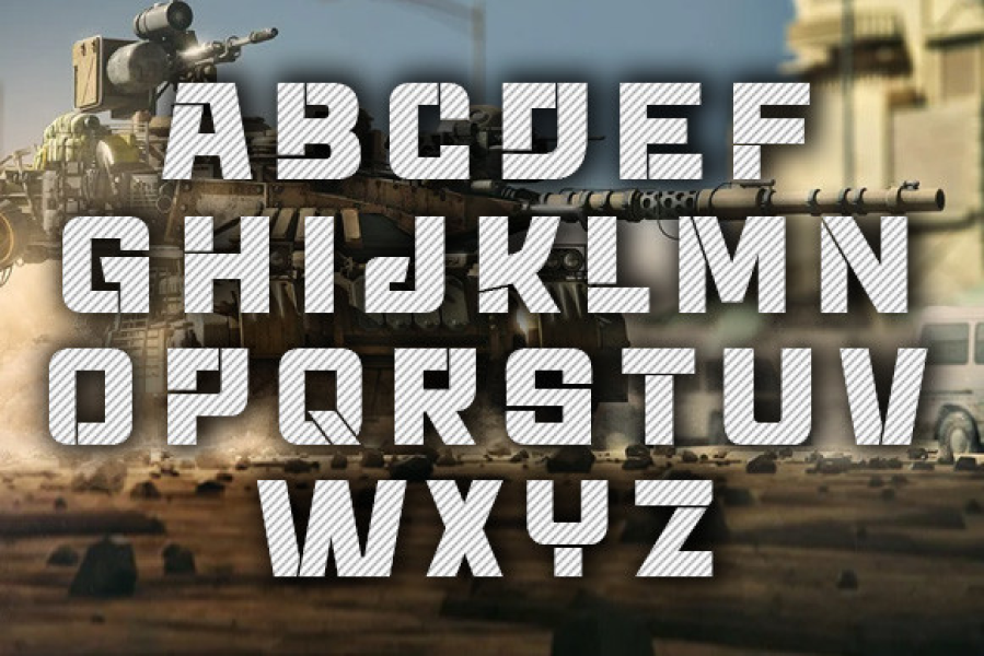 14 Free Combat Fonts · 1001 Fonts
