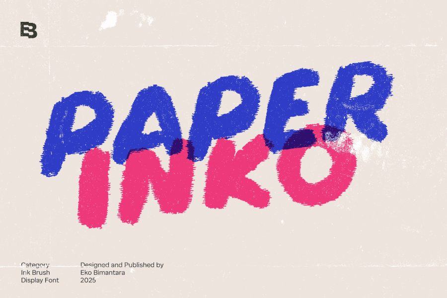 Paper Inko Font · 1001 Fonts