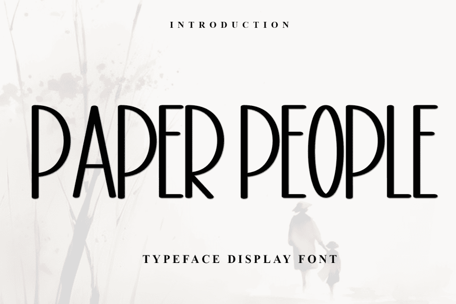 Paper People Font · 1001 Fonts