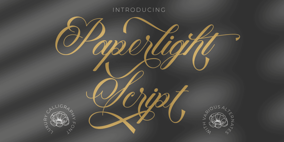 Paperlight Script Font · 1001 Fonts