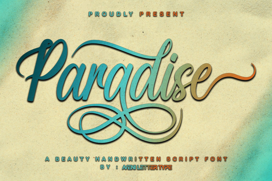 Paradise Love Font · 1001 Fonts