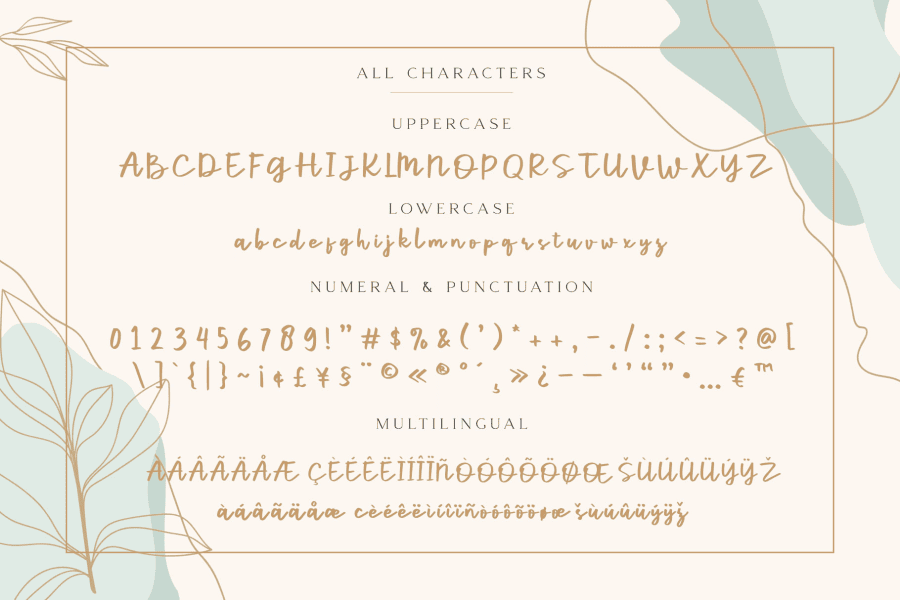 Parcely Free Font Family · 1001 Fonts