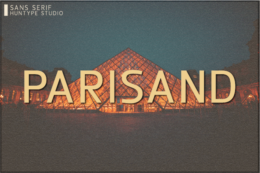 Parisand Font · 1001 Fonts