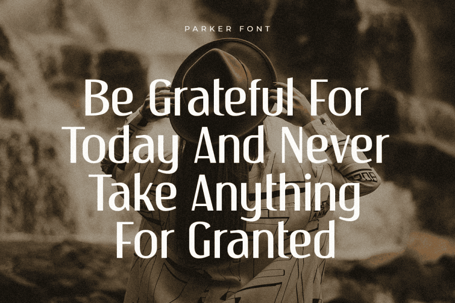 Parker Font · 1001 Fonts