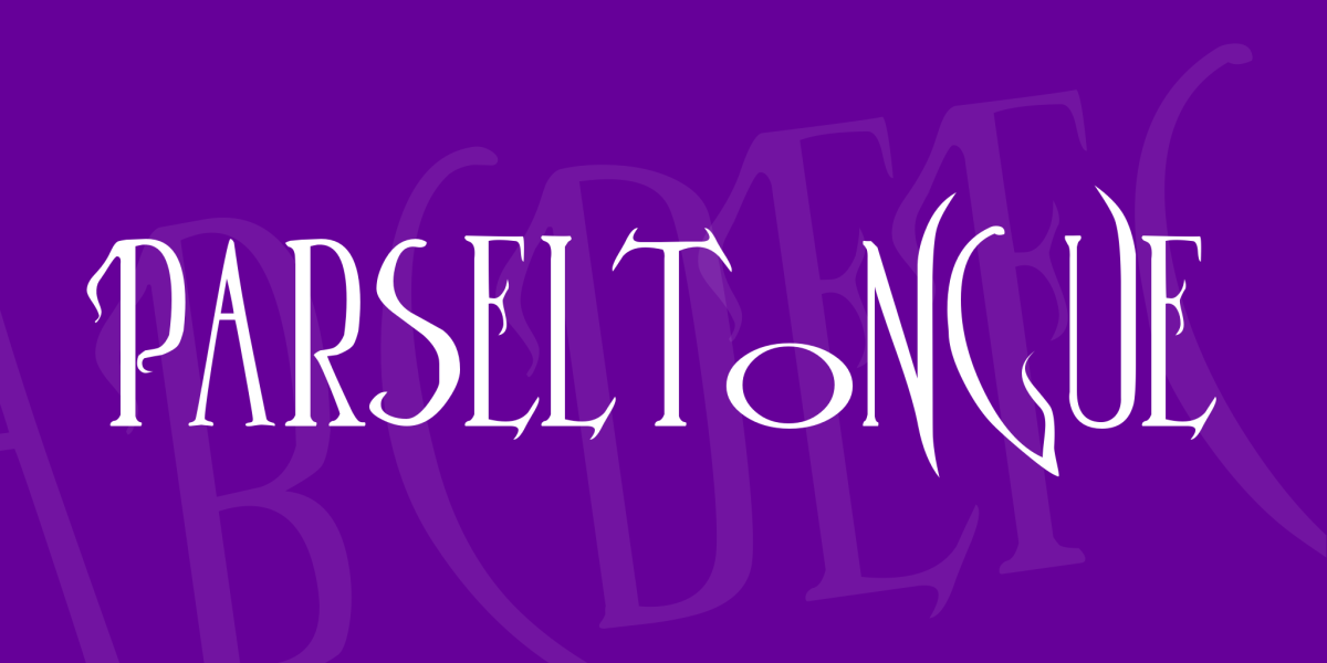 Parseltongue Font · 1001 Fonts