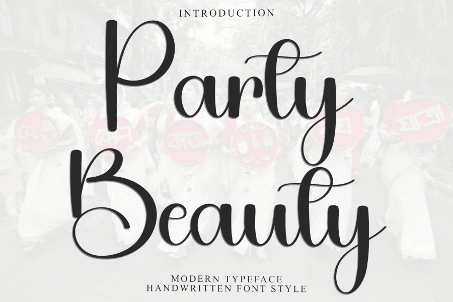 Party Beauty Font · 1001 Fonts